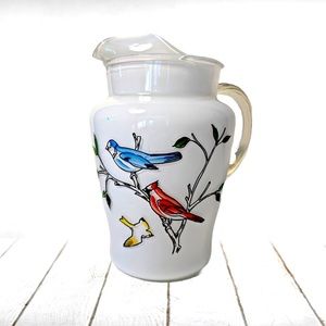 Art | Vintage Bartlett Collins Feathered Friends Pitcher | Poshmark